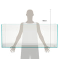 Landen 120P 72.2 Gallon Rimless Low Iron Aquarium Tank, 47.2" W × 19.7 ...