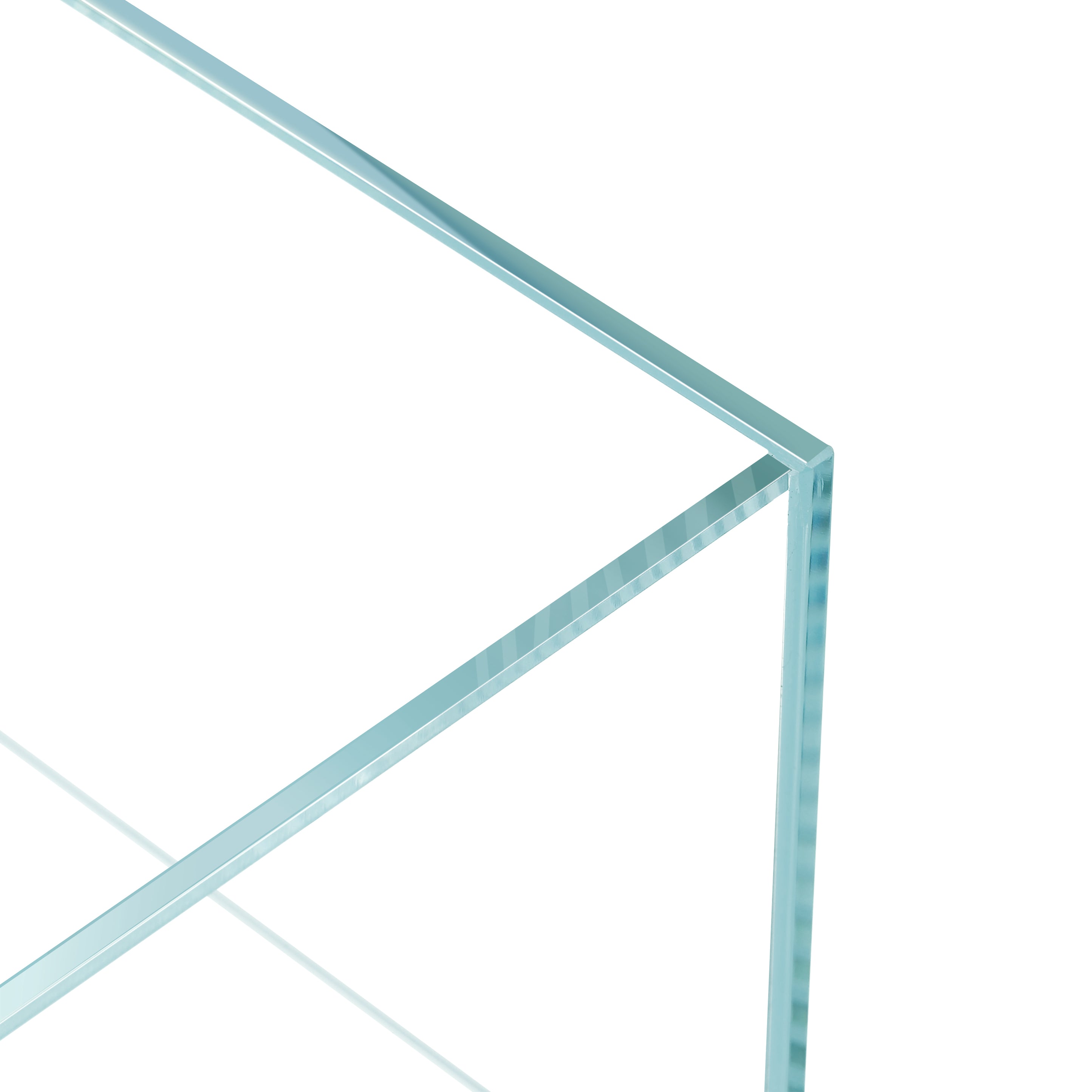 Landen 120P 72.2 Gallon Rimless Low Iron Aquarium Tank, 47.2" W × 19.7 ...