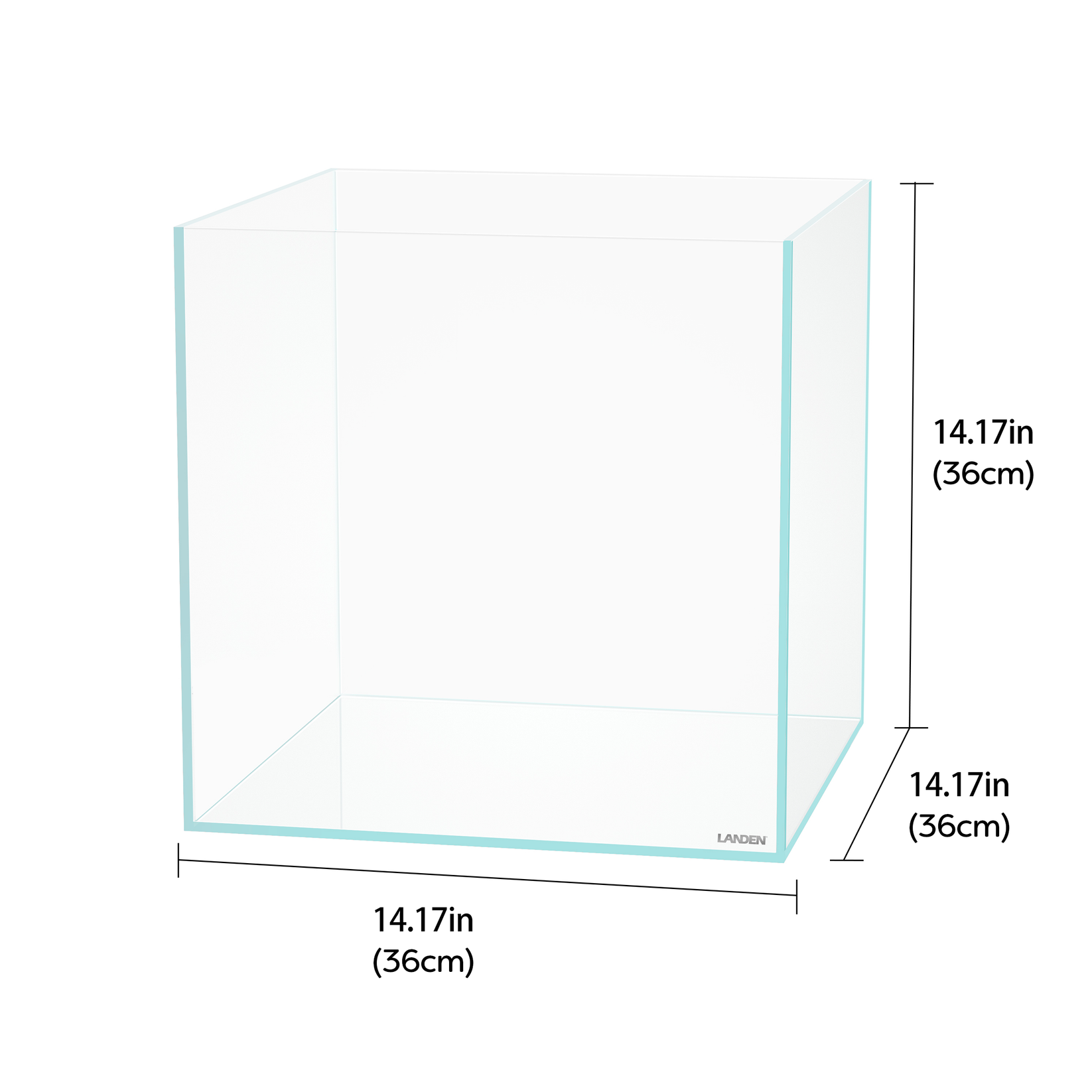 LANDEN 36C 11.5 Gallon Cube Aquarium Tank – landenaqua