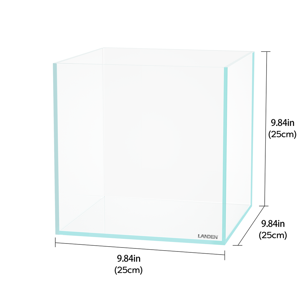 LANDEN 25C 3.7 Gallon Cube Aquarium Tank – landenaqua